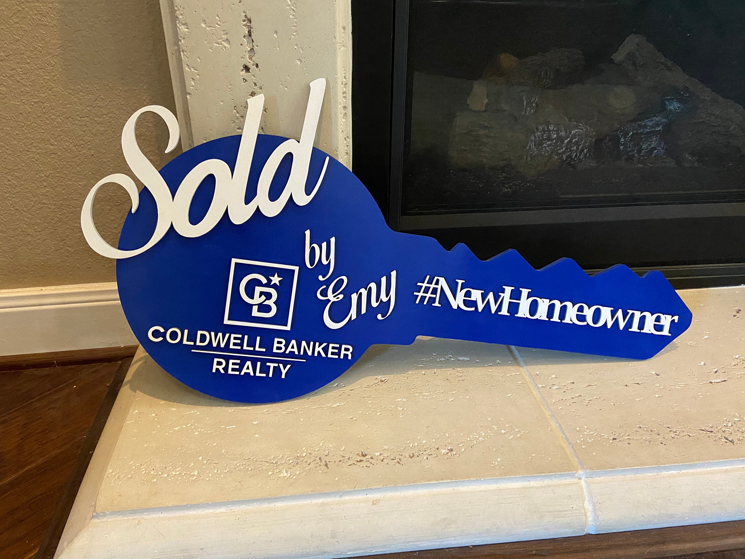 Realtor Sold Key Sign Key Shape Sold Sign Realtor Key Photo - Etsy Canada