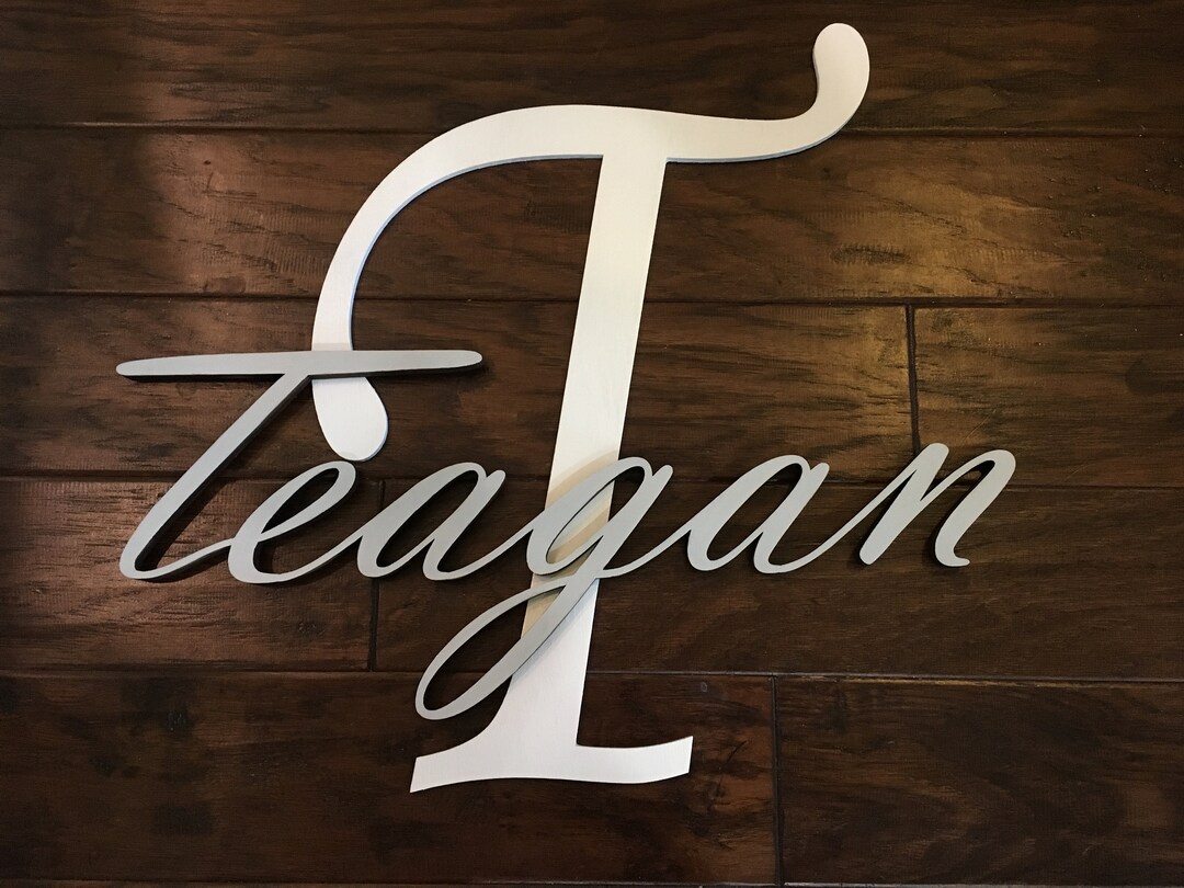 Name Sign Teagan - Etsy