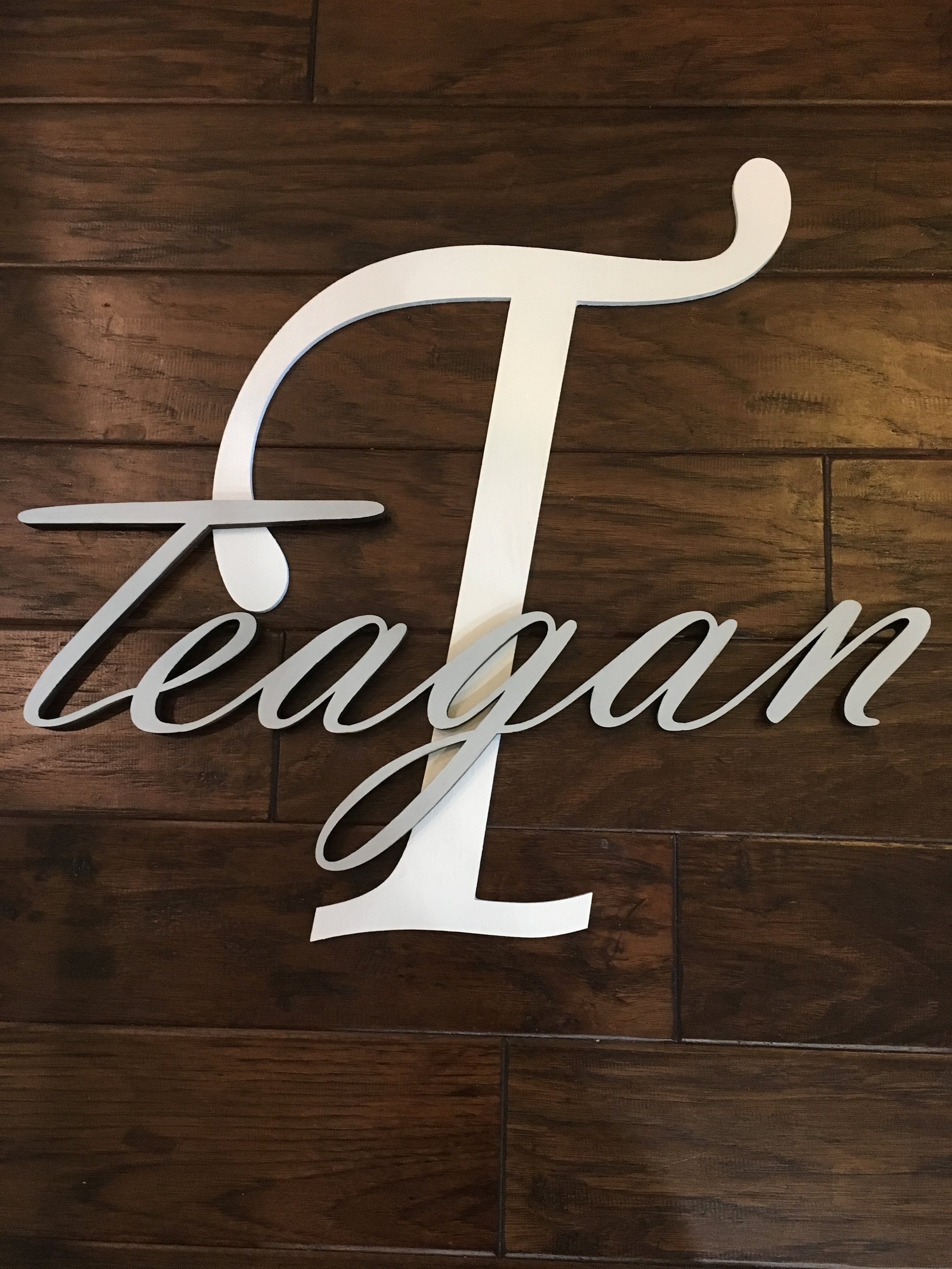 Name Sign Teagan - Etsy
