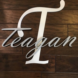 Name Sign Teagan - Etsy
