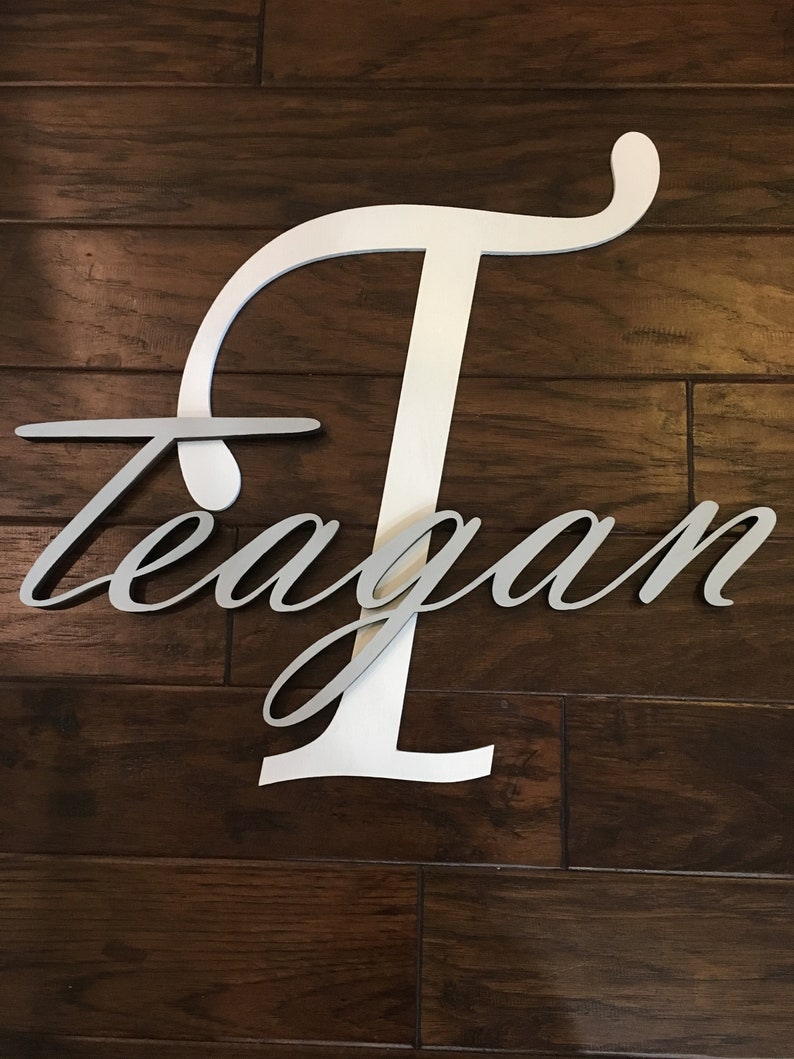 Name Sign Teagan - Etsy