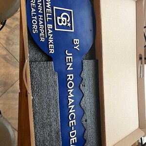 Realtor Sold Sign, Key Shape Sign, Realtor Key Photo Prop, Realtor ...