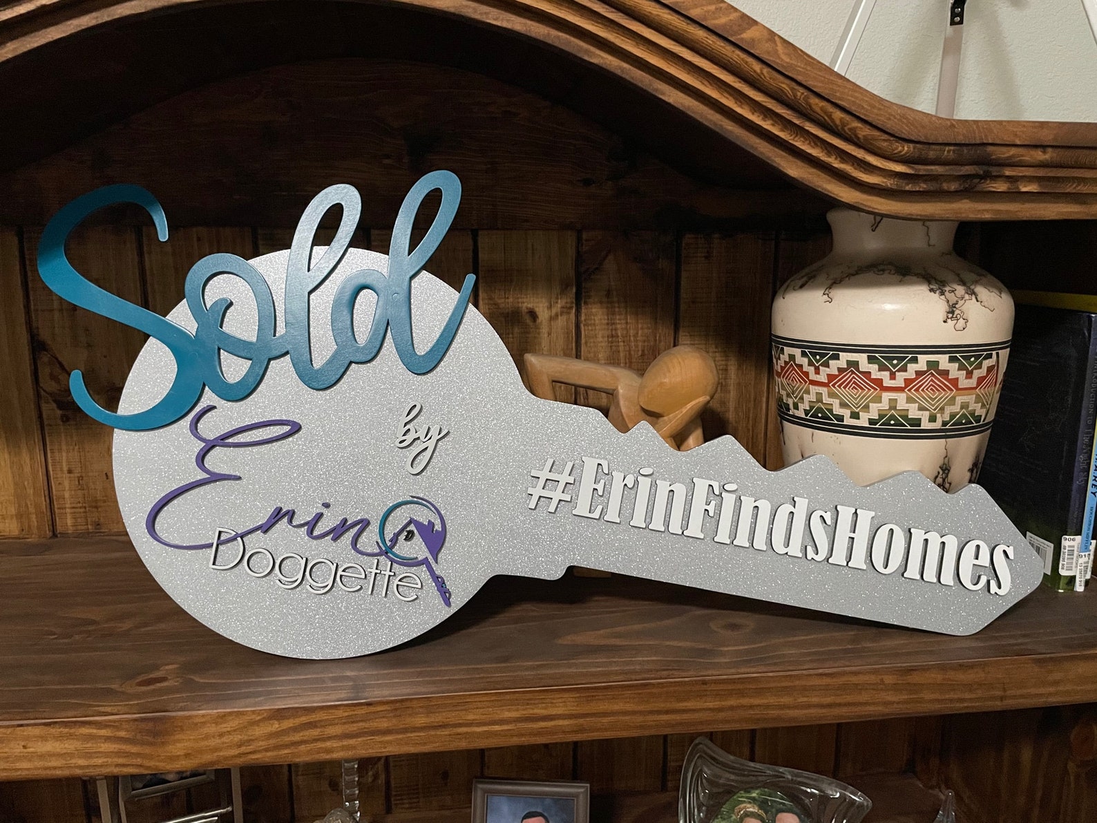 Realtor Key Sign Key Shape Closed Sign Realtor Key Photo - Etsy UK