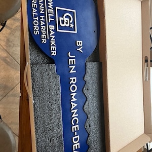 Realtor Key Sign, Realtor Marketing, Realtor Photo Prop, Real Estate ...