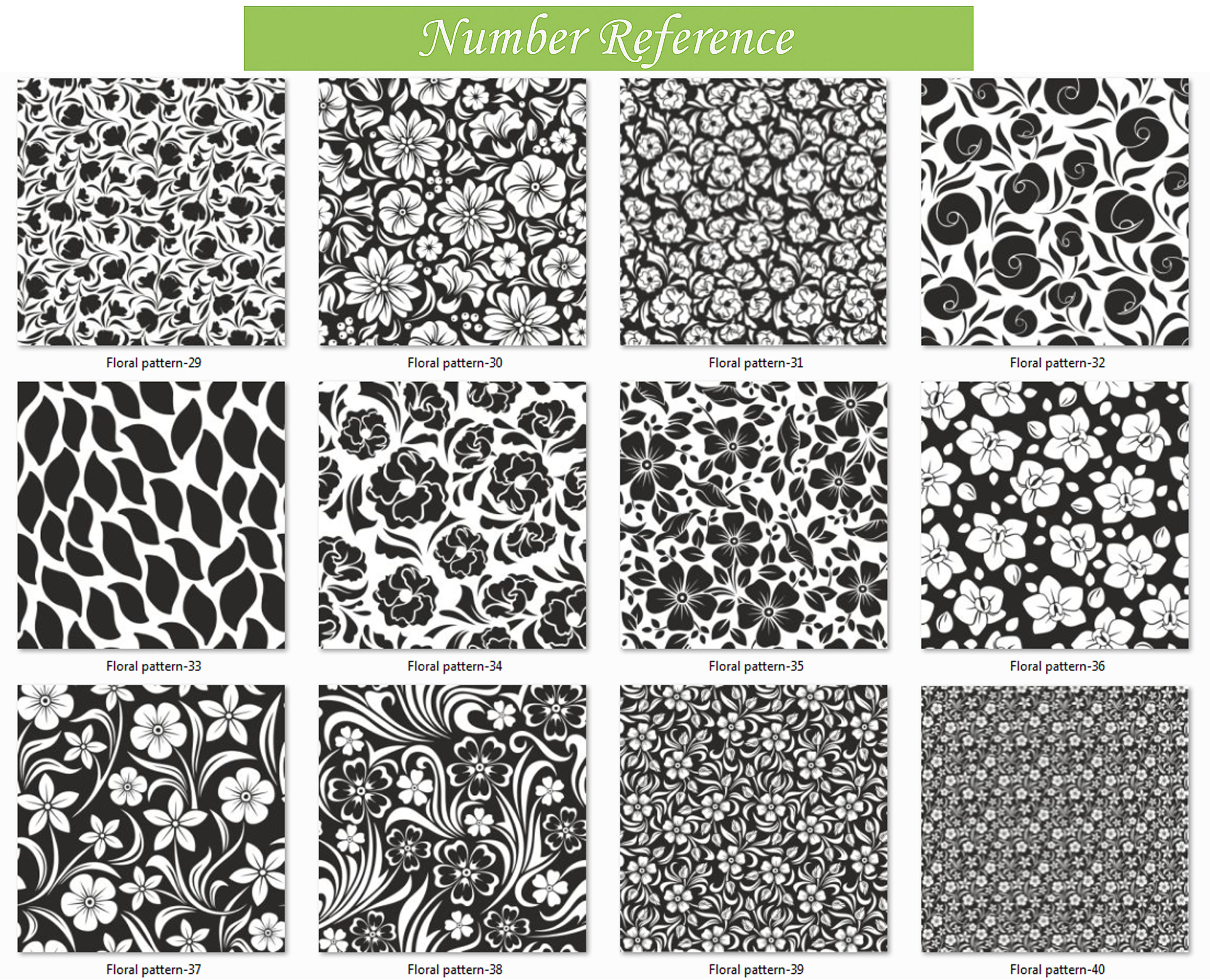 Seamless Floral Pattern Svg Flower Pattern for Cardmaking - Etsy