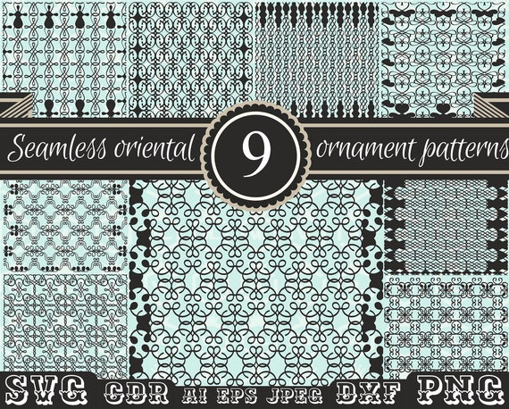 Seamless Floral Pattern Svg Flower Pattern for Cardmaking - Etsy