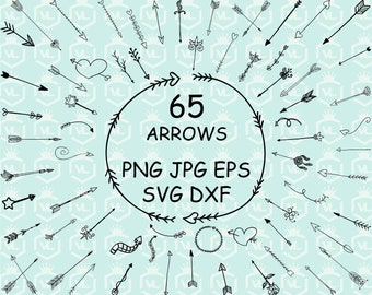 Teal Arrow Clipart, Blue Arrows, Clipart Arrows, Digital Arrows ...