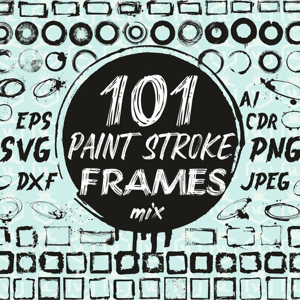 Distressed Frames - Etsy