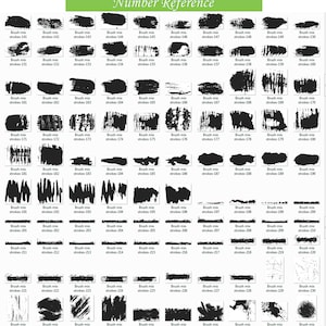 Paint Brush Strokes PNG SVG Clipart, Paint Splatter, Bundle Brush ...