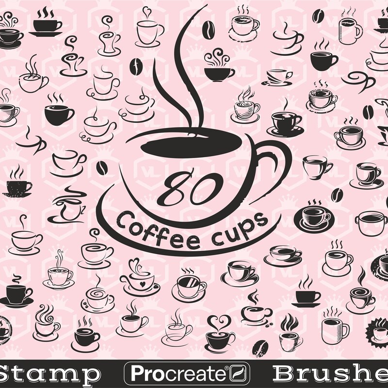 Coffee Cup Stamp - Etsy