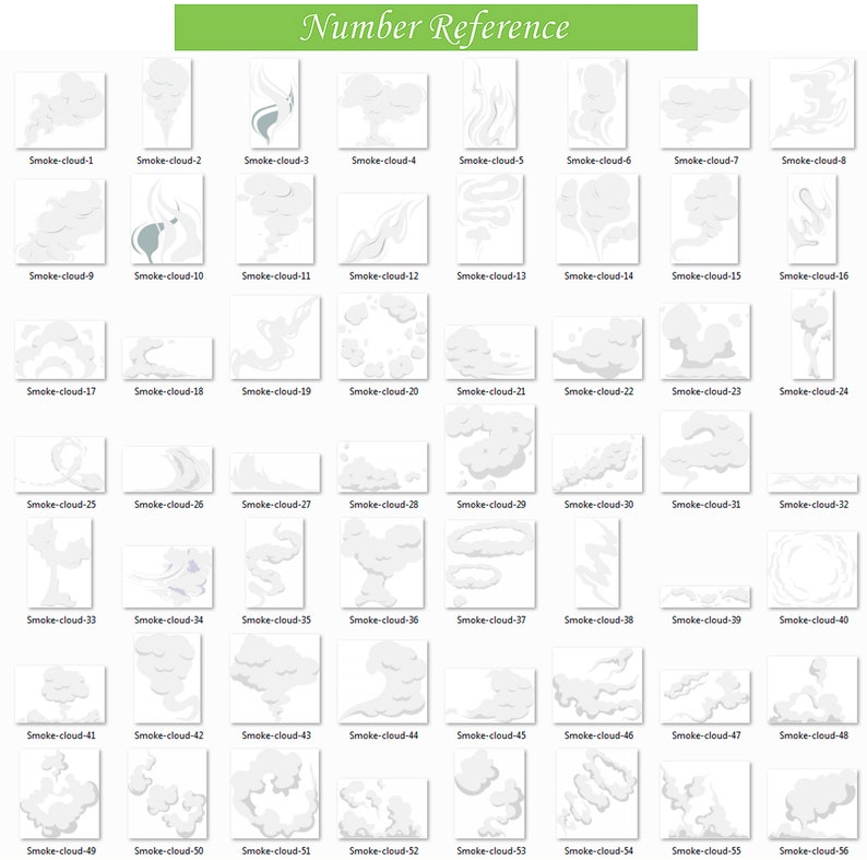 Smoke Cloud Clipart, Fire Smoke Svg, Cartoon Smoke Svg, DXF, PNG ...