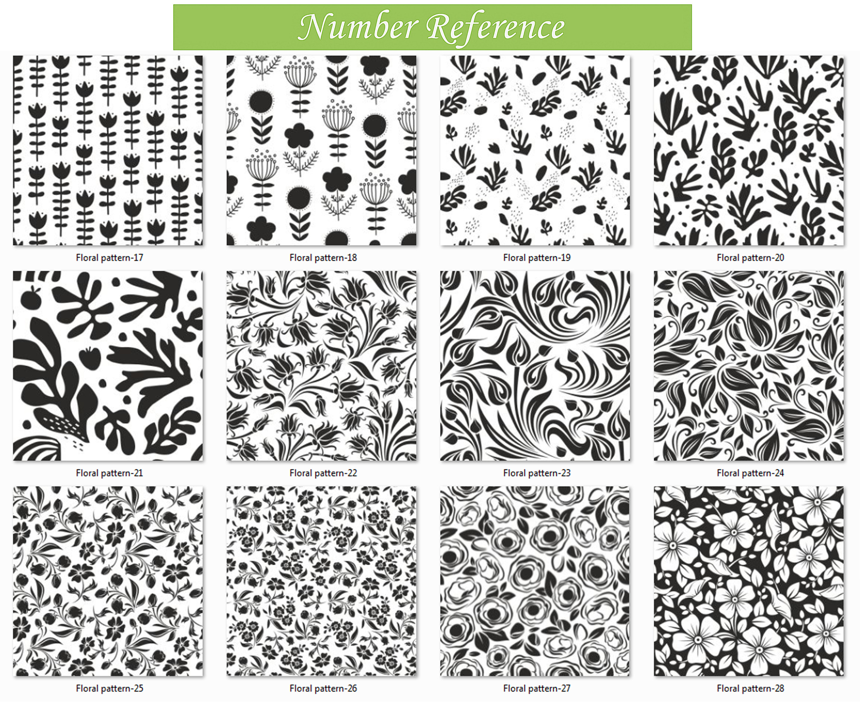 Seamless Floral Pattern Svg Flower Pattern for Cardmaking - Etsy