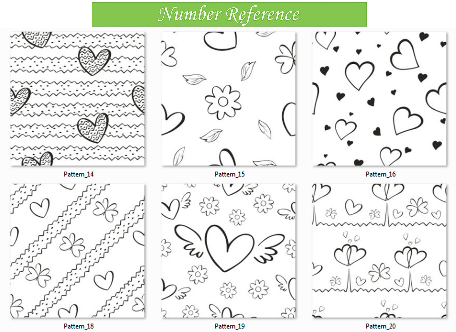 Heart Seamless Pattern SVG Bundle Heart Background Svg Heart - Etsy