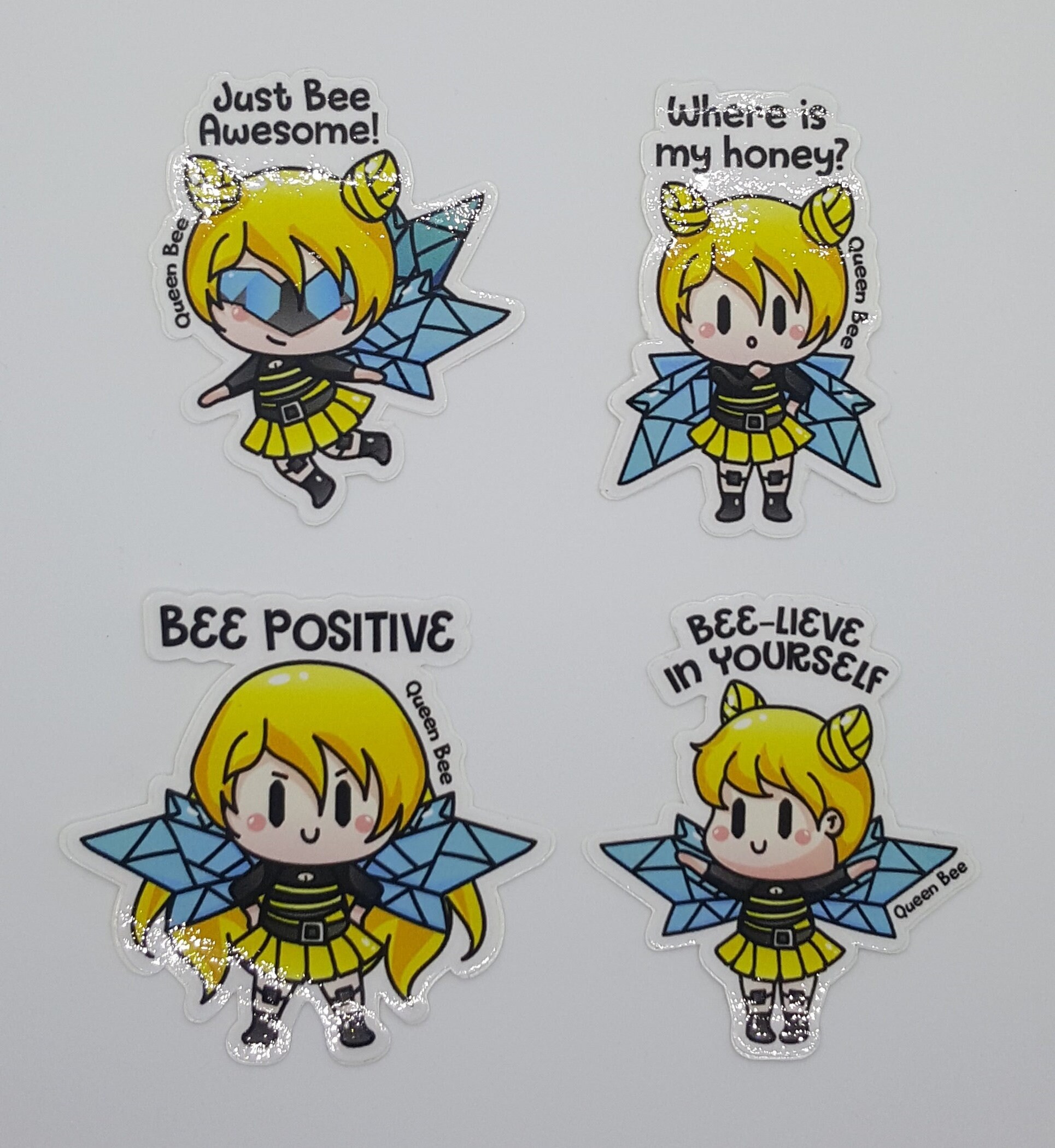 Queen Bee Anime Chibi Vinyl Sticker - Etsy