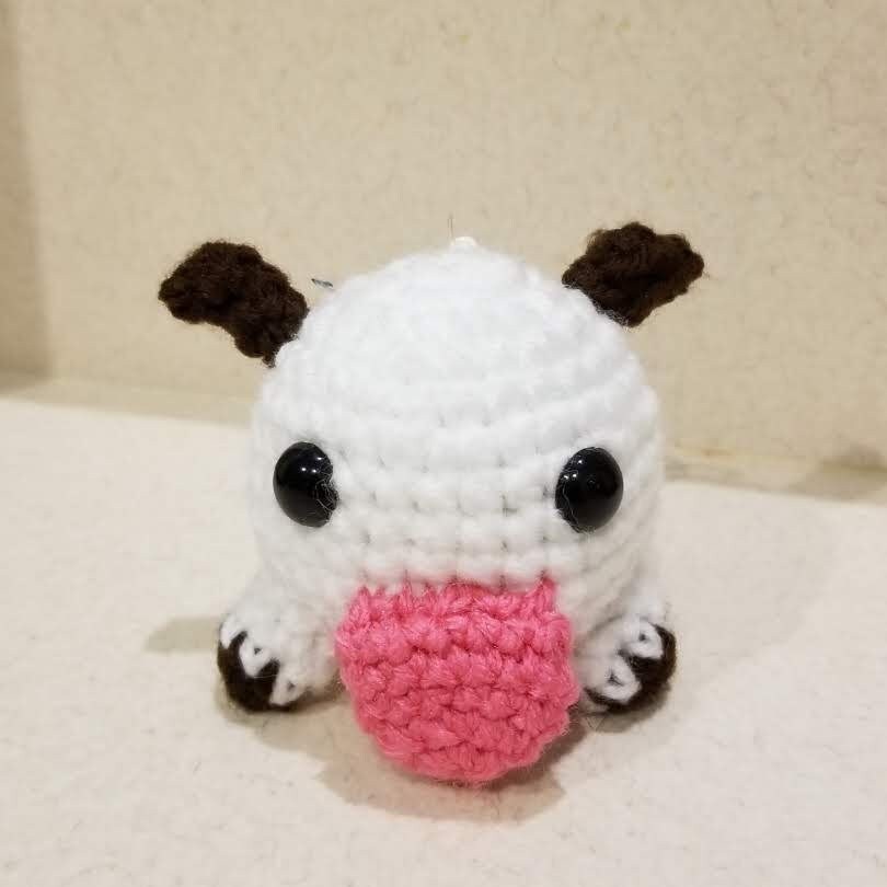 Poro Amigurumi NEW Fluffy Poro LOL Inspired Poro Pet Gamer - Etsy