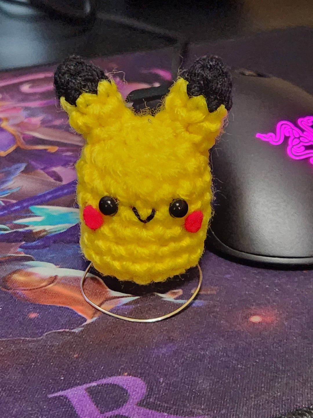 Pikachuu Inspired, Pocket Pikachuu, Yellow Pokeamigurumi, Nerd, Gift ...