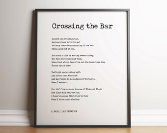 Ulysses Alfred Lord Tennyson Poem Print High Quality | Etsy