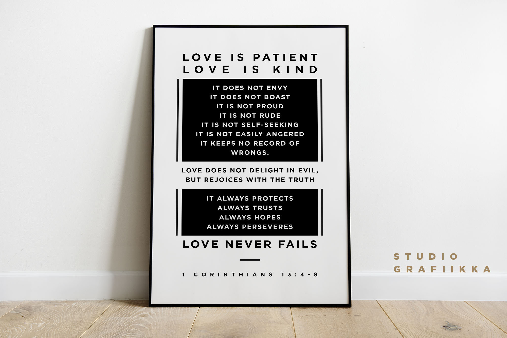 Love Is Patient Love Is Kind Bible Verse Cover Photo