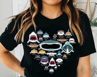 Shark Week T Shirt | Etsy