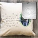 Actual Handwriting Cushion With Photo, Handwriting Pillow, Loved Ones ...