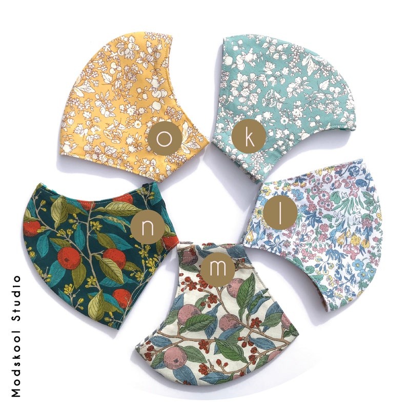 Liberty Face Mask 3ply OR 4ply With Nose Wire Filter Pocket - Etsy