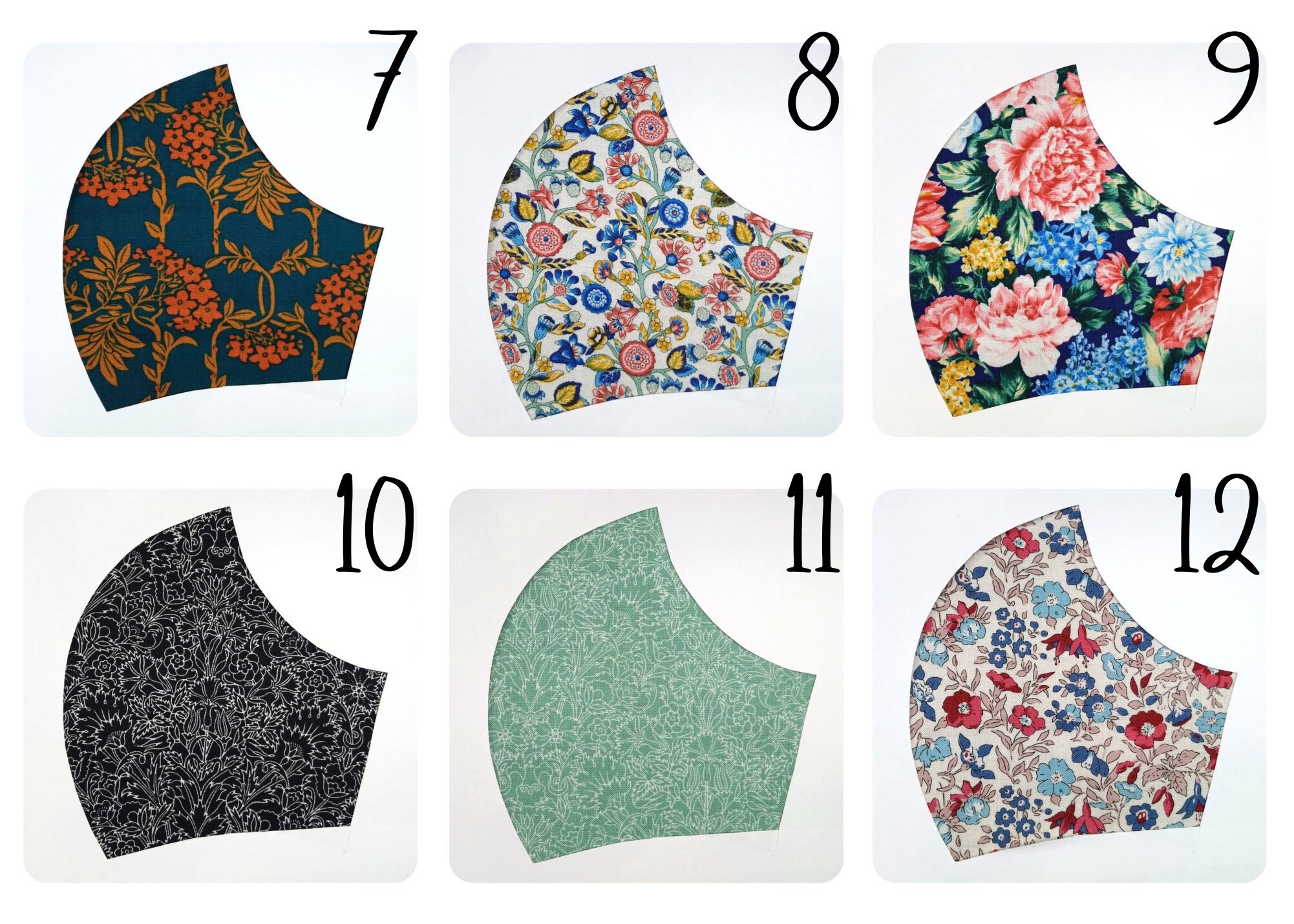 Liberty Face Mask 3ply OR 4ply With Nose Wire Filter Pocket - Etsy