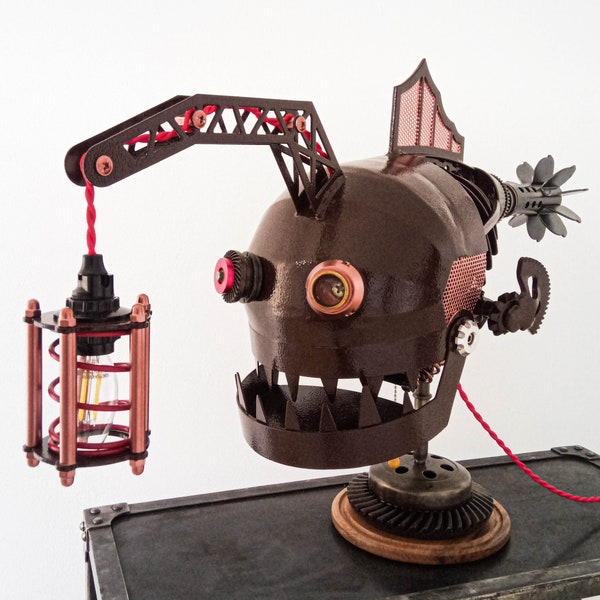 Angler Fish Lamp - Etsy