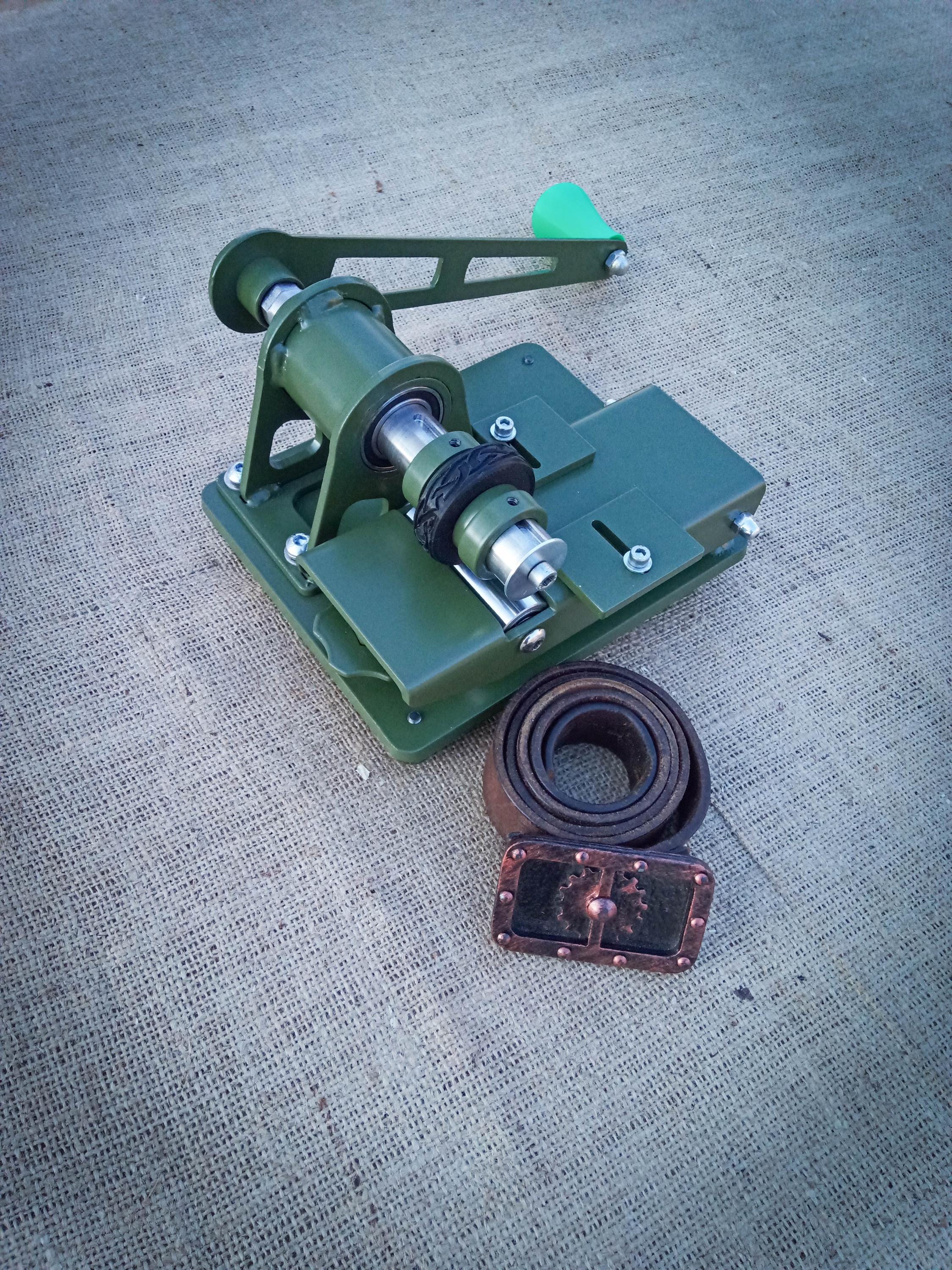 Leather Belt Embossing Machine- V2, Craft Creasing Tools, Leather ...