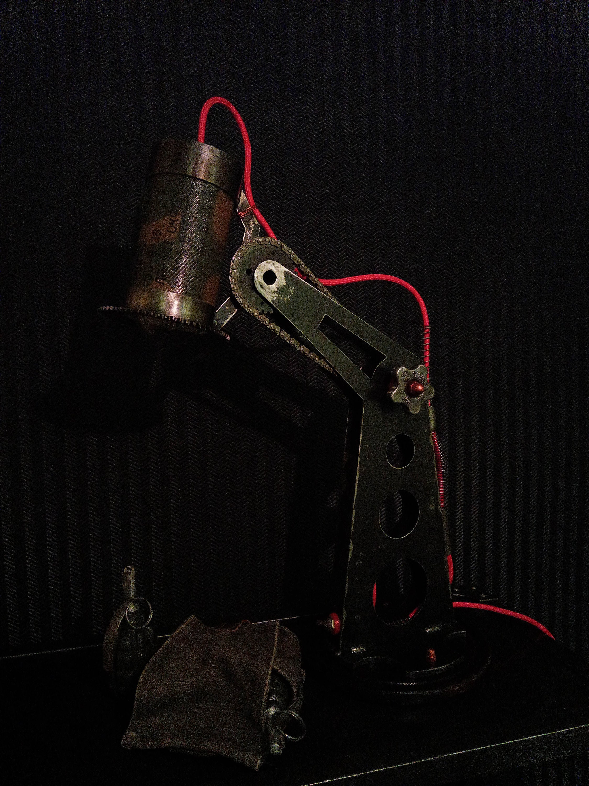 Military Army Militarist Style Table Lamp / War Steampunk Loft ...