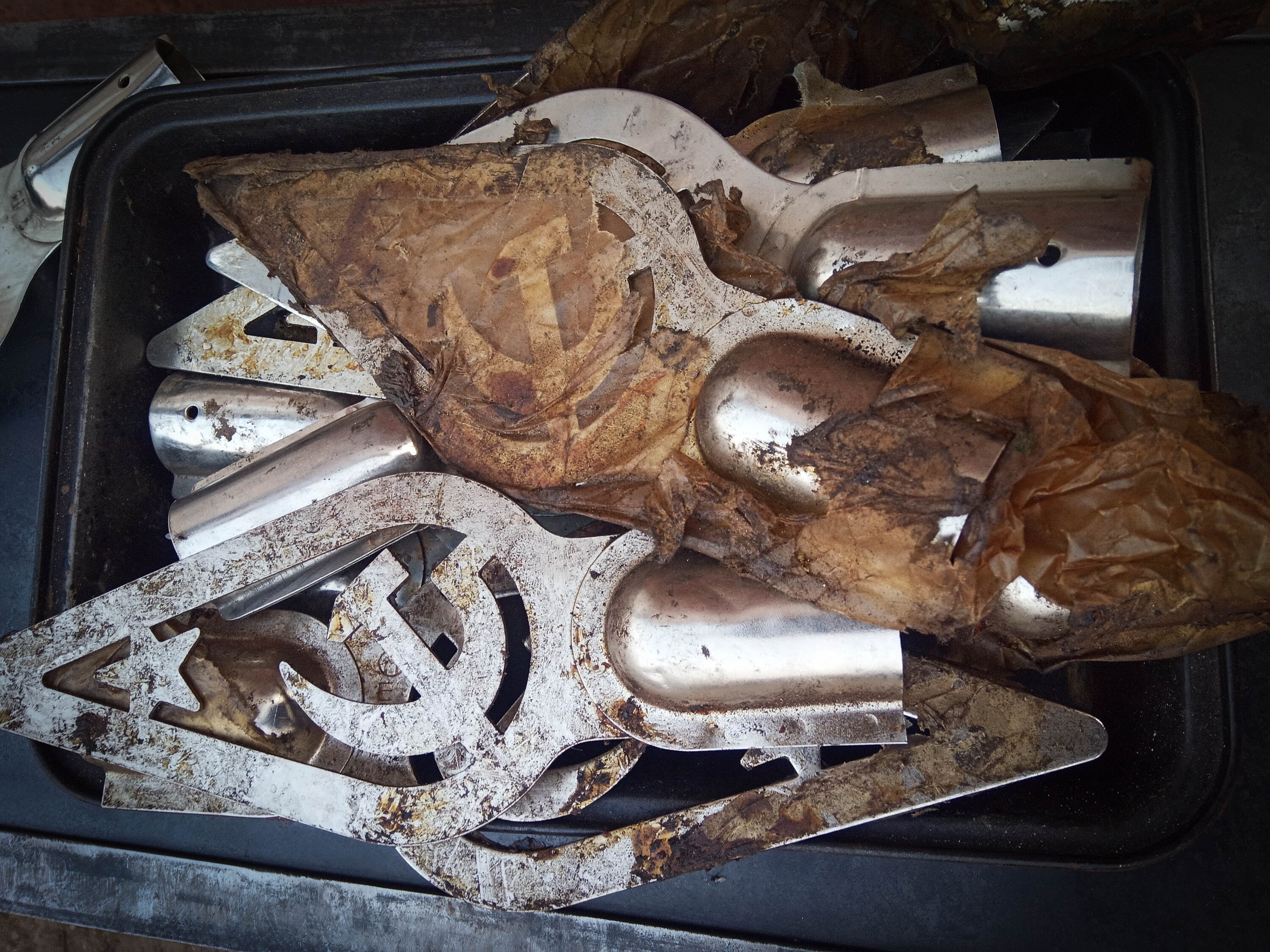 Vintage Symbol Hammer and Sickle / Communism Symbol / Metal Flag Pole ...