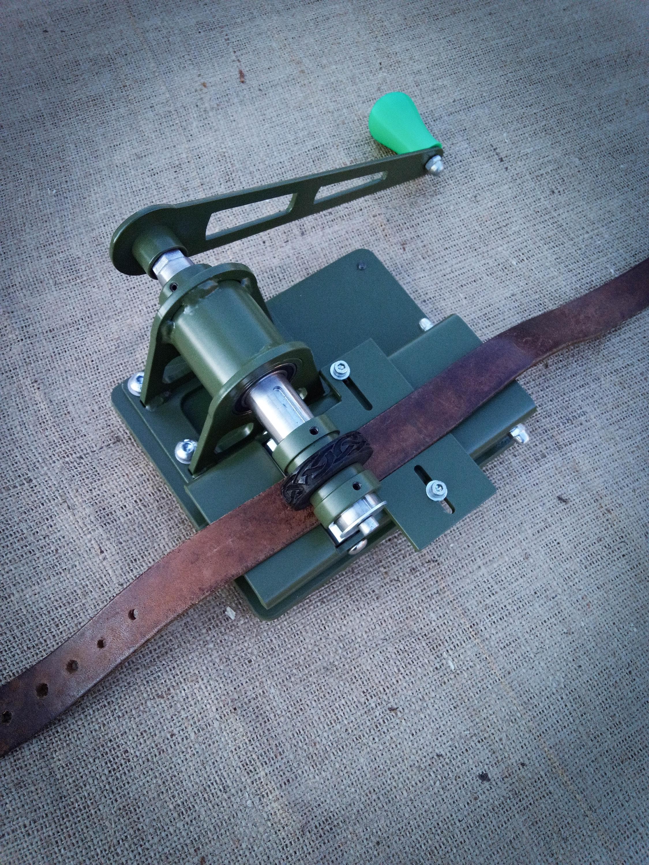 Leather Belt Embossing Machine- V2, Craft Creasing Tools, Leather ...