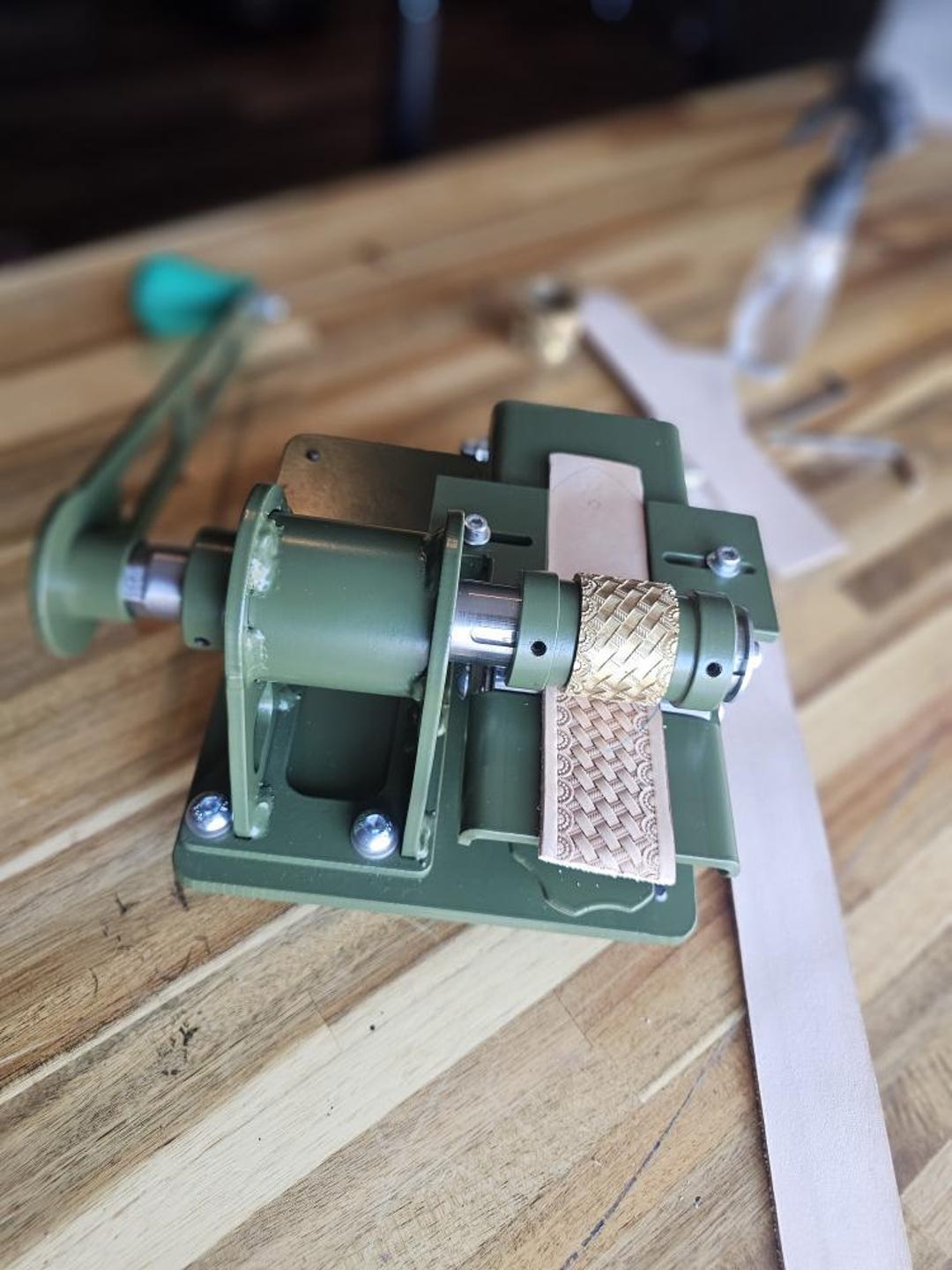 Leather Belt Embossing Machine- V2, Craft Creasing Tools, Leather ...