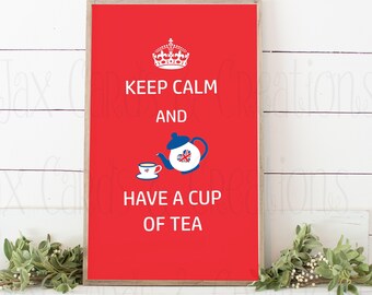 Keep Calm Decor - Etsy