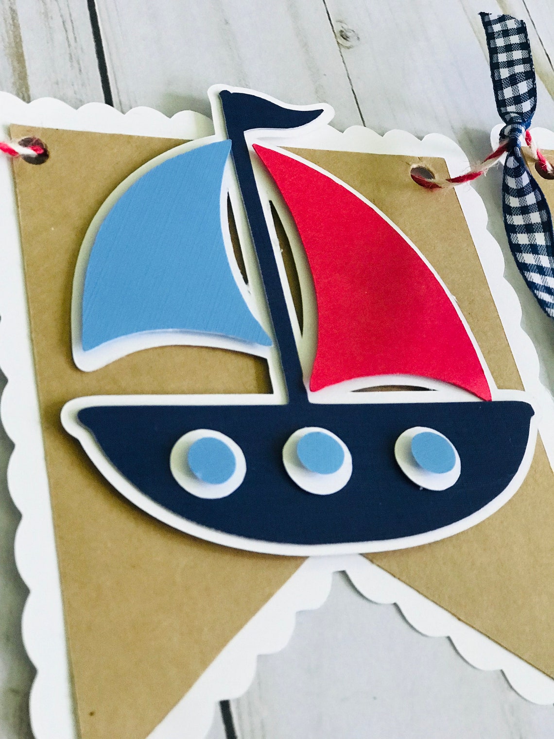 Ahoy Banner/ Ahoy Matey / Nautical Banner / Boat Banner / - Etsy