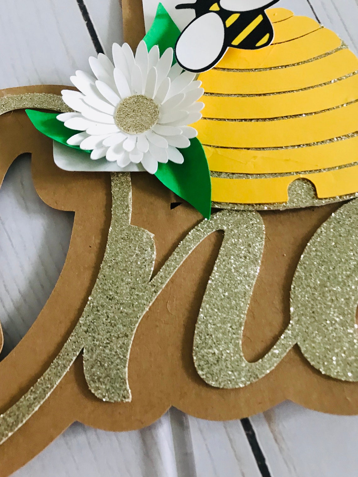 Bee Cake Topper / Bee Theme / What Will It Bee / Mama to Bee / - Etsy