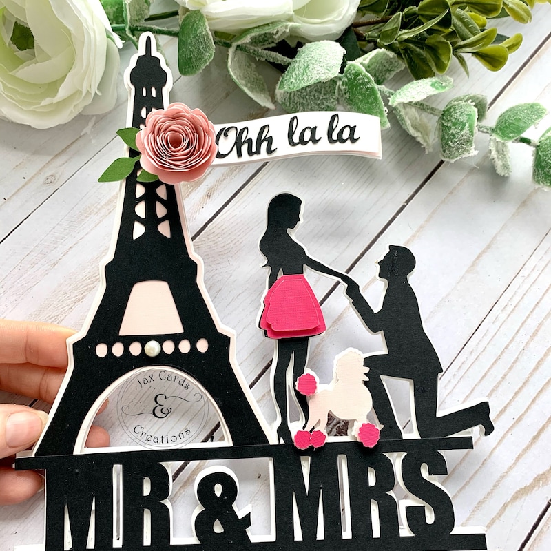 Eiffel Tower Cake Topper - Etsy