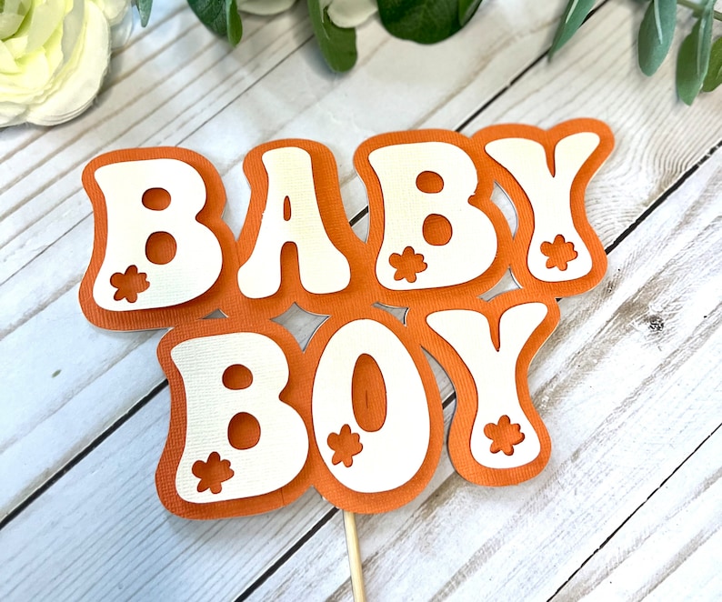 Groovy Baby Boy, Groovy Table Decor, Retro Baby Table Decor, Groovy ...