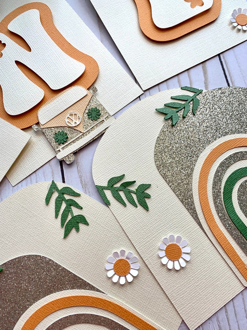 ONE Groovy Birthday ONE Groovy Banner Boho Rainbow Banner - Etsy