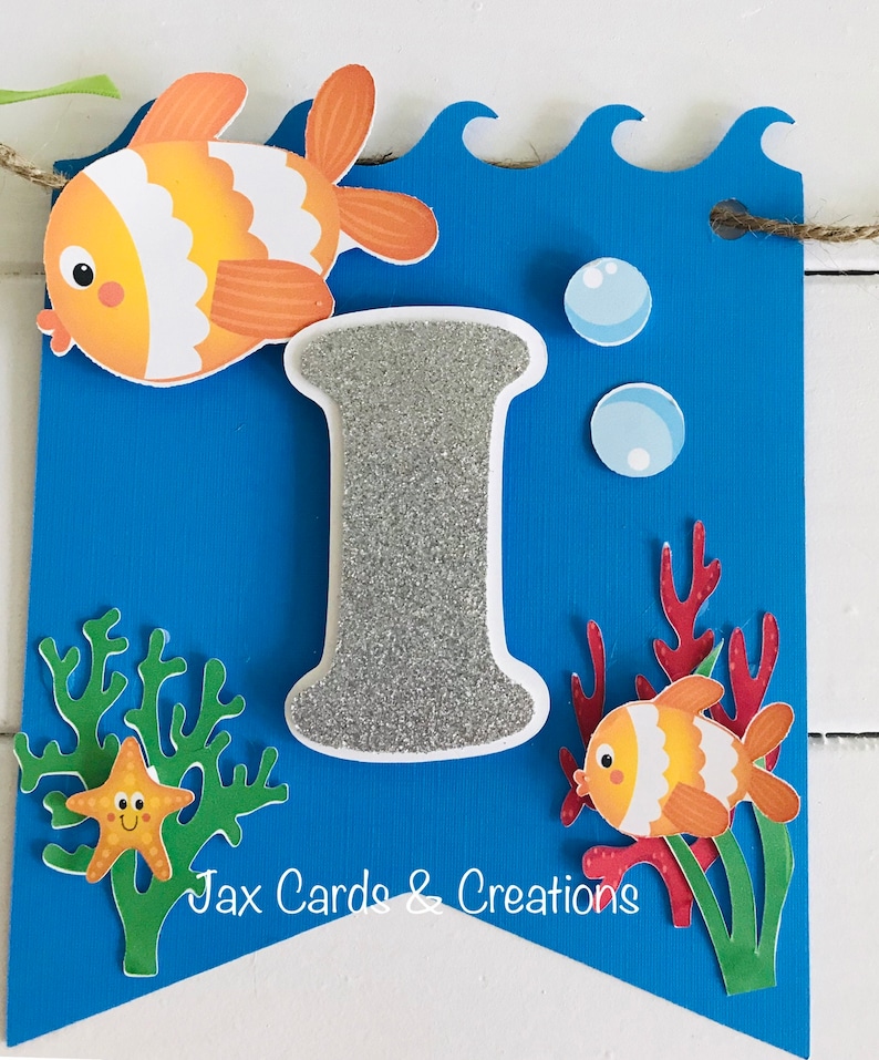 Under the Ocean Banner / Under the Sea Banner / Nautical - Etsy