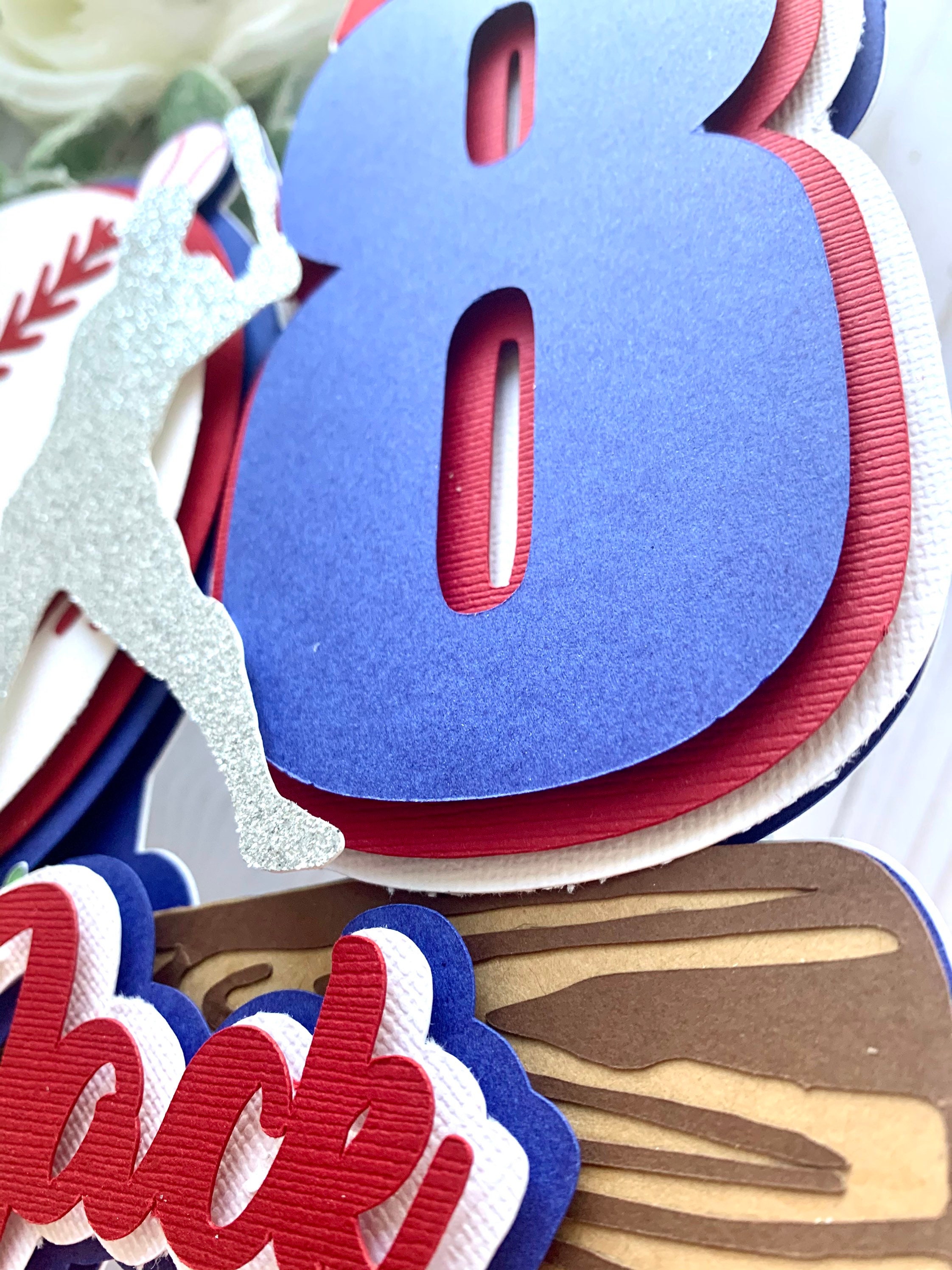 Baseball cake topper Baseball First Birthday Sports Cake | Etsy