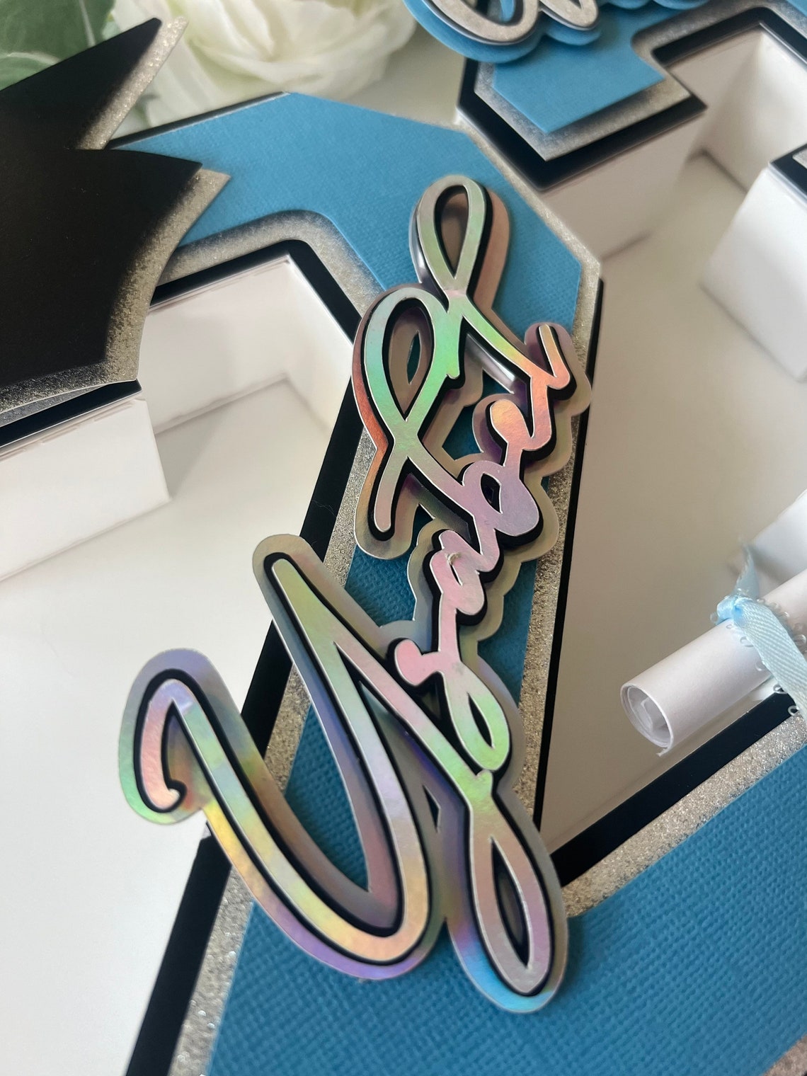 Graduation 3D Letter, Graduate 23 3D Numbers, Class of 23, Graduate ...