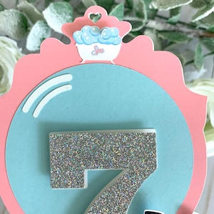 Spa Party Cake Topper, Personalized Spa Cake Topper, Spa Party, Pamper ...