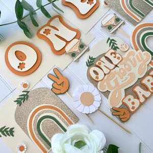 ONE Groovy Birthday, ONE Groovy Banner, Boho Rainbow Banner, Hippie ...