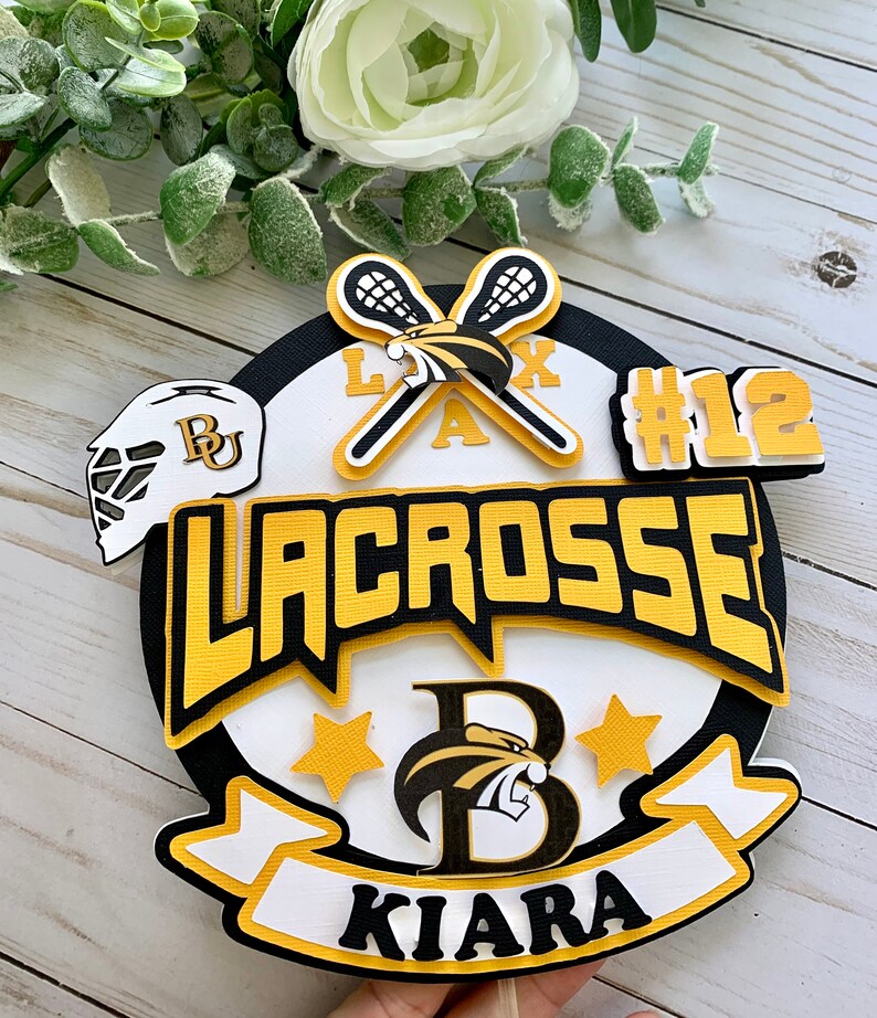 Lacrosse Cake Topper, Lacrosse Sticks, Lacrosse Player, Lacrosse Theme ...
