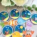 Under the Ocean Cup Cake Toppers. Under the Sea Toppers Under - Etsy