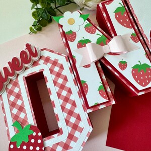 Sweet ONE 3d Letters, Berry Sweet ONE, Sweet Birthday, 1st Birthday ...