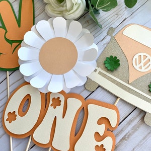 ONE Groovy Table Centerpieces, ONE Groovy Table Decor, Boho Rainbow ...