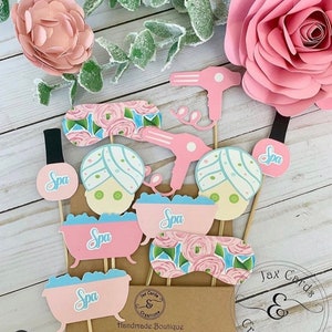 Spa Party Banner, Personalized Spa Banner, Spa Party, Pamper Party ...