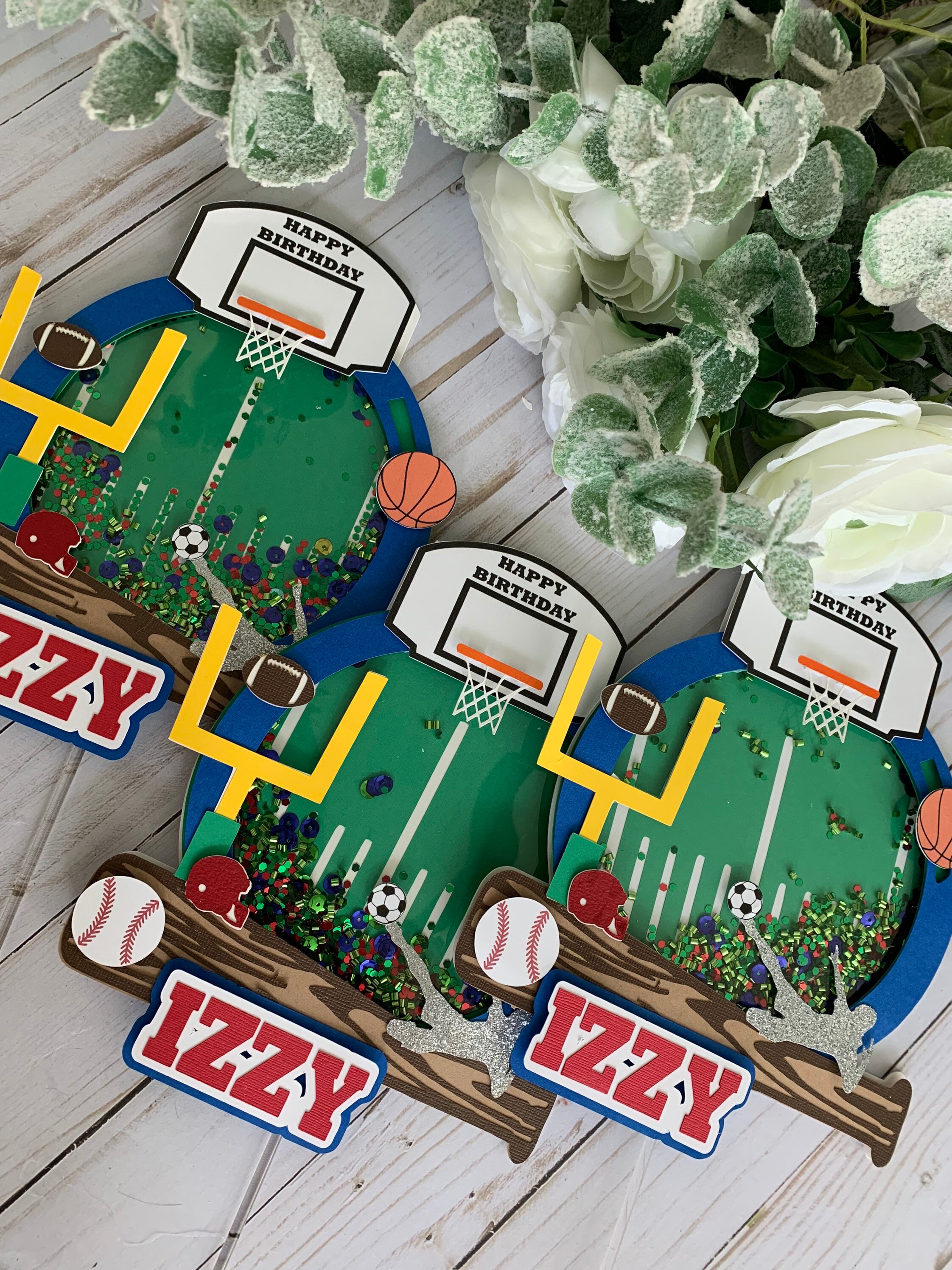 All Star Sports Cake Topper Sports Cake Topper Basketball - Etsy UK