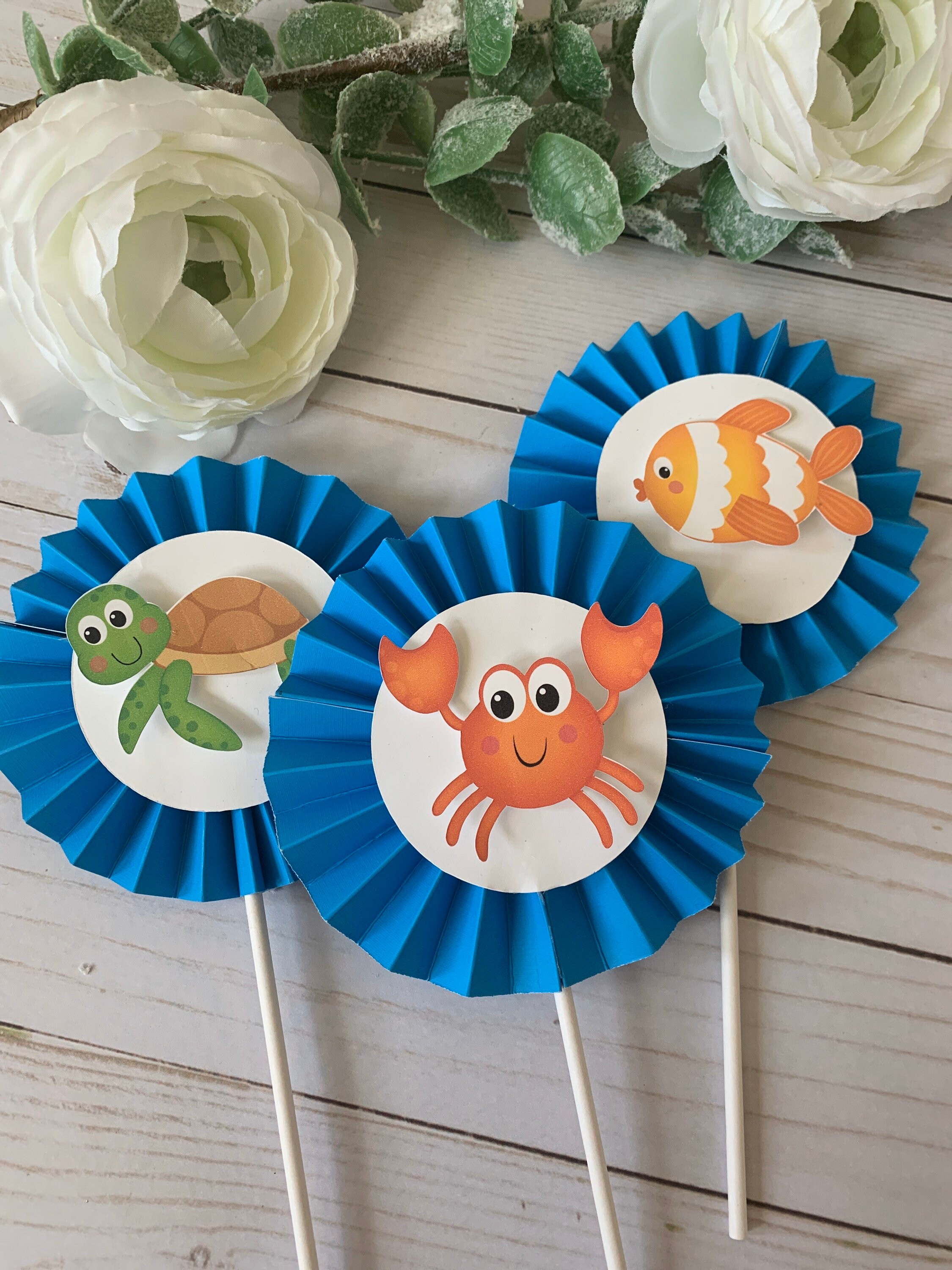 Under the Ocean Party, Under the Sea Table Decor, Nautical Party, Under ...